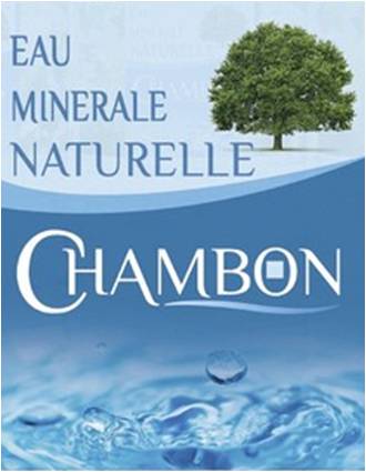 Eau minérale naturelle Chambon