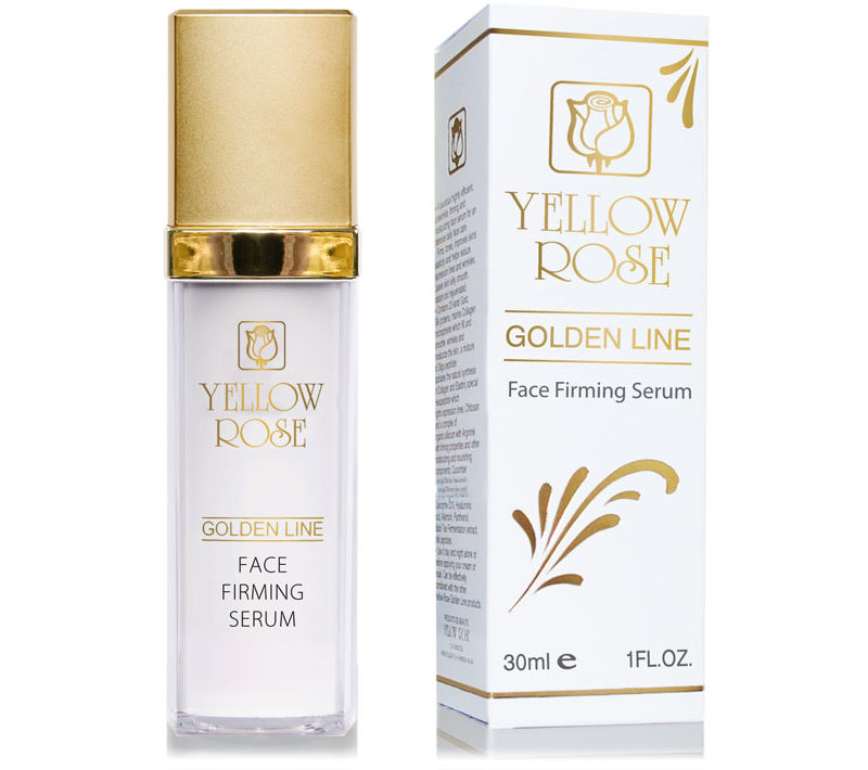 Sérum raffermissant anti-rides visage Ligne d'or Yellow Rose cosmetiques