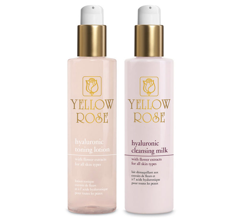 Duo démaquillant antirides Yellow Rose cosmétiques